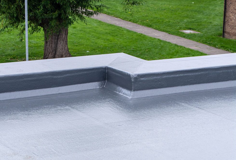 Differences between GRP and EPDM flat roof finishes